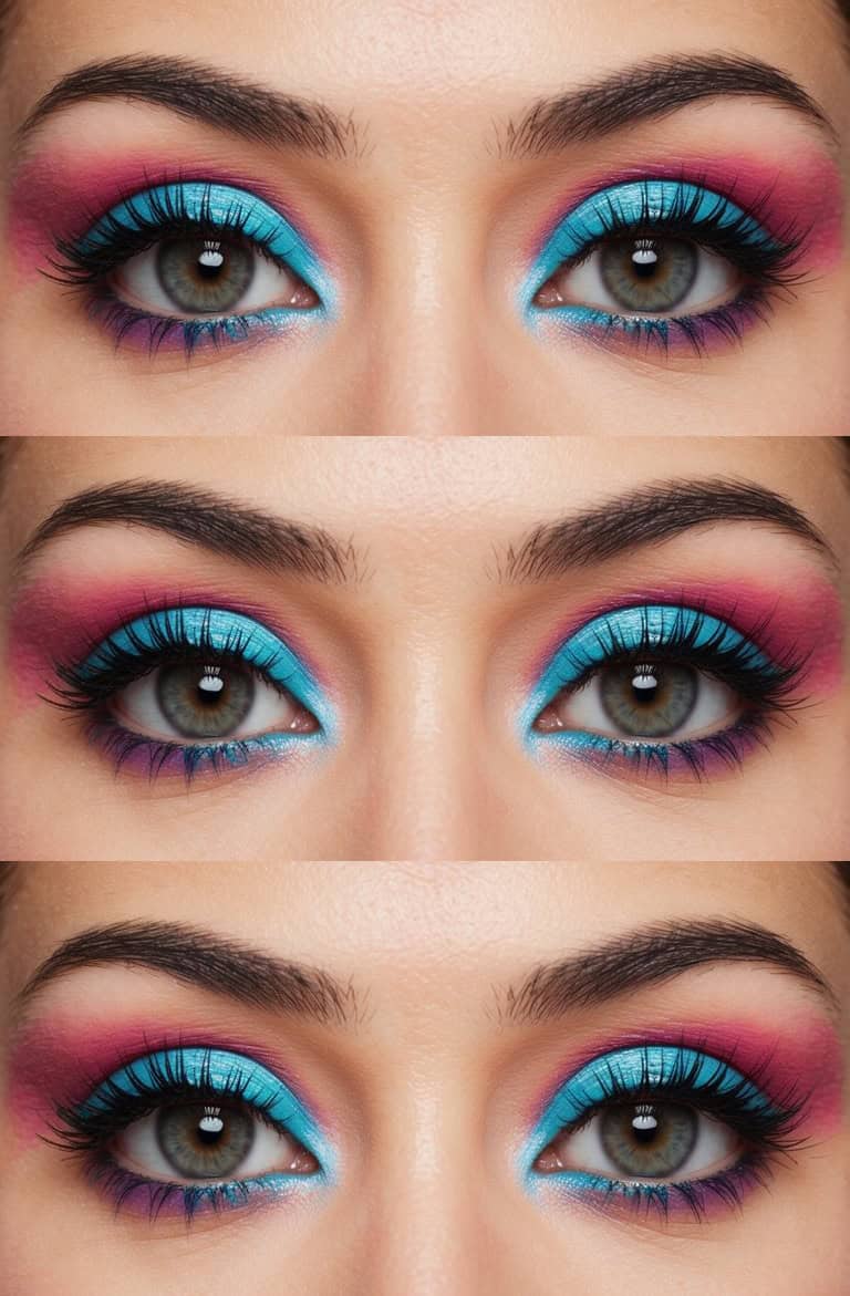 16 Bright Colorful Eye Makeup Ideas: Fun and Dazzling Looks - The ...