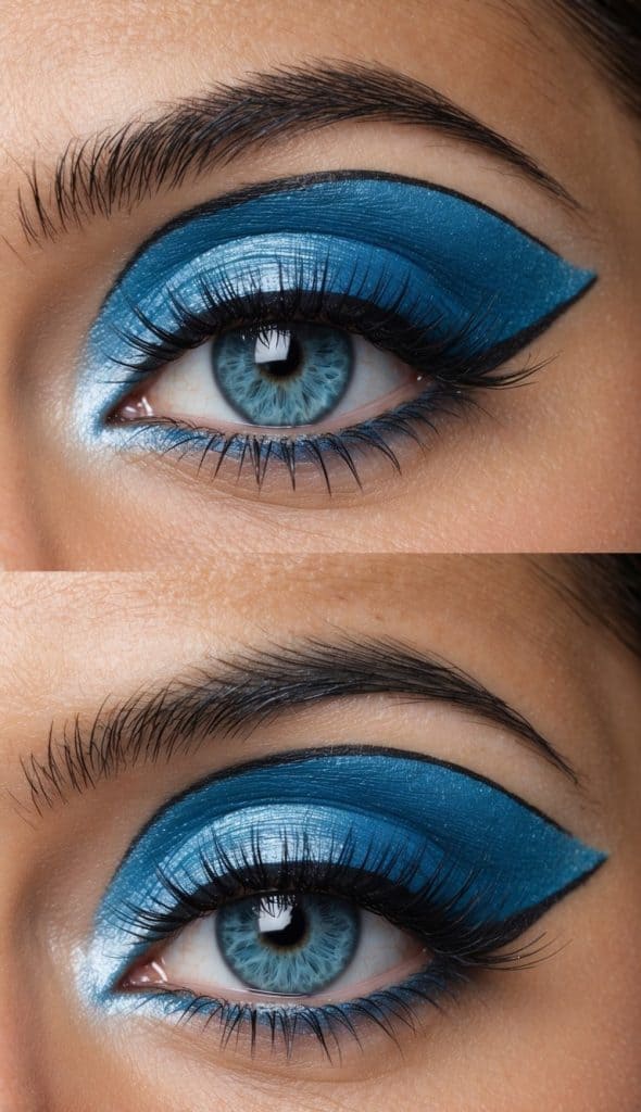 17 Blue Eye Makeup Ideas: Dazzling Looks from Frosty to Fierce - The ...