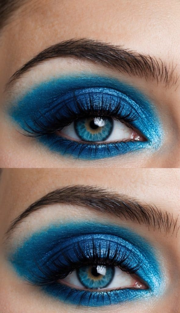 17 Blue Eye Makeup Ideas: Dazzling Looks from Frosty to Fierce - The ...