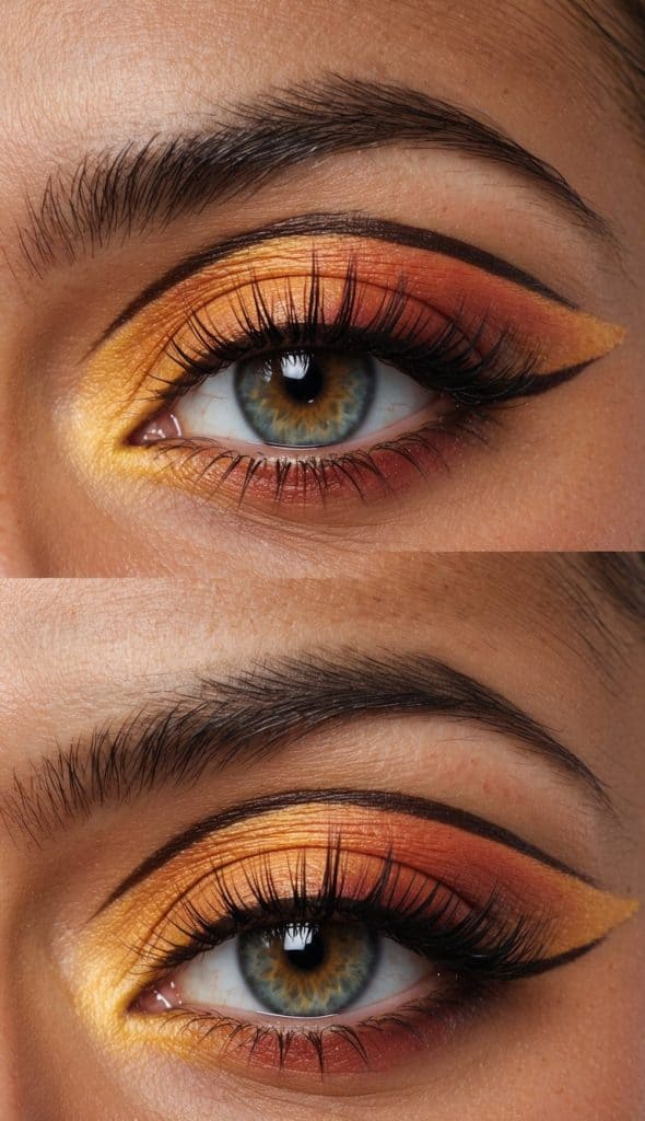 21 Sunset Eye Makeup Ideas: Dazzling Looks to Light Up Your Evening ...
